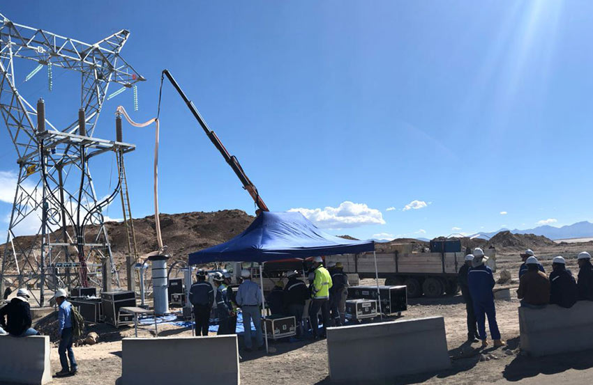 Electrical test equipment | power station to plug | Megger